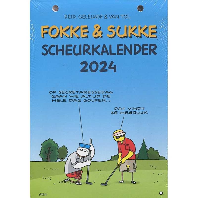 Scheurkalender 2024-Fokke en Sukke - Scheurkalender